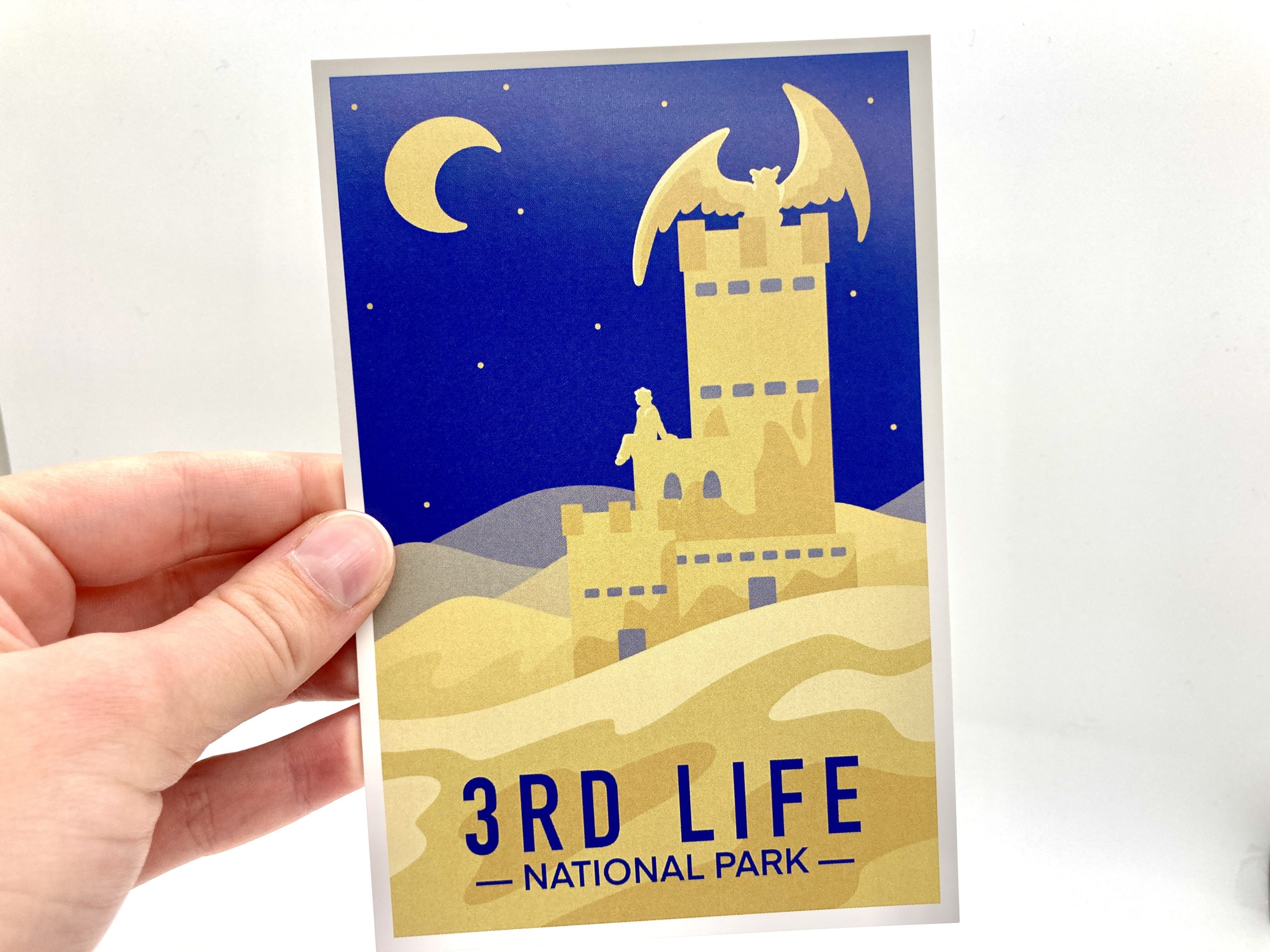 3rd Life National Park Mini Art Print - Winterstar Art